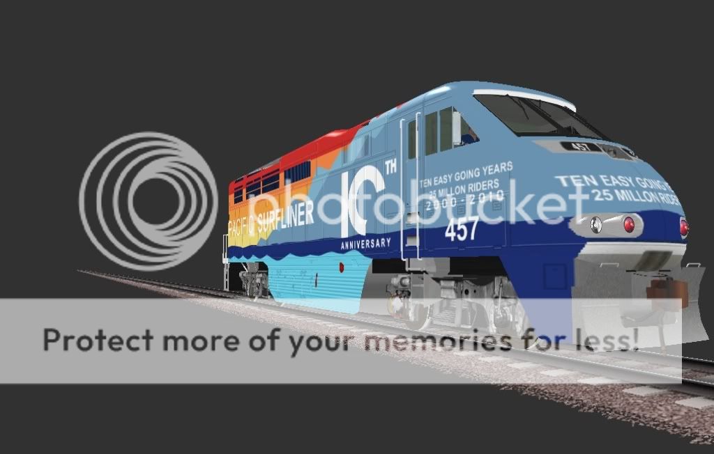 AMTK 457 10th Anniversary Wrap - TrainSim.Com