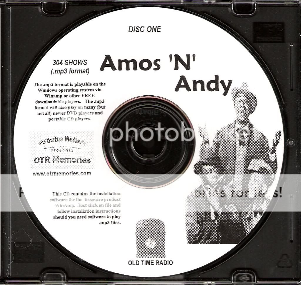 Amos 'N Andy 304 Shows Old Time Radio in MP3 Format OTR 3 CDs | eBay